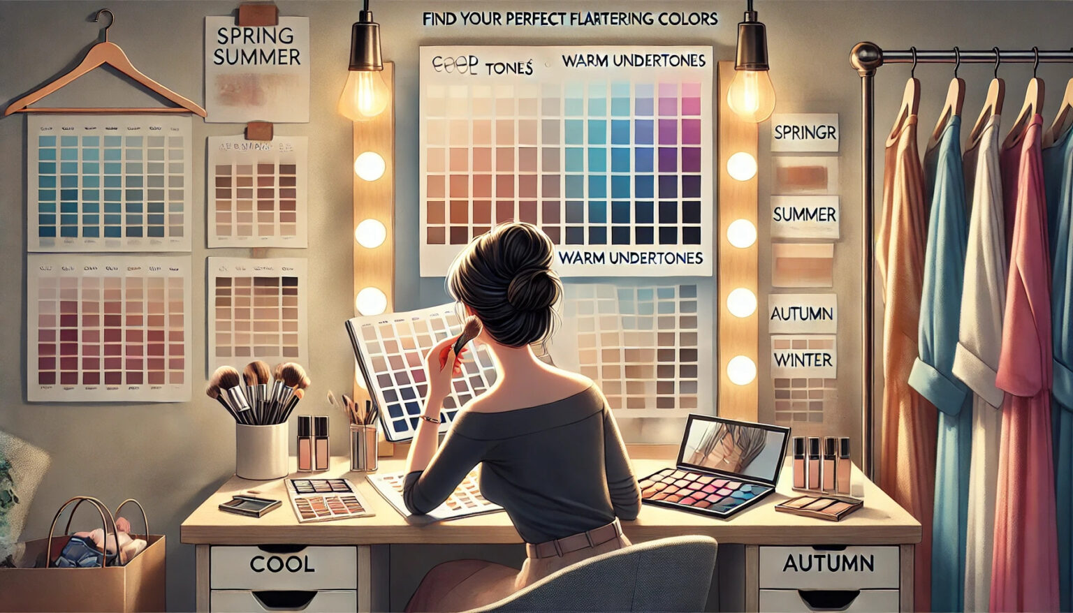 Cool Tones or Warm Undertones? Finding Your Perfect Flattering Colors ...