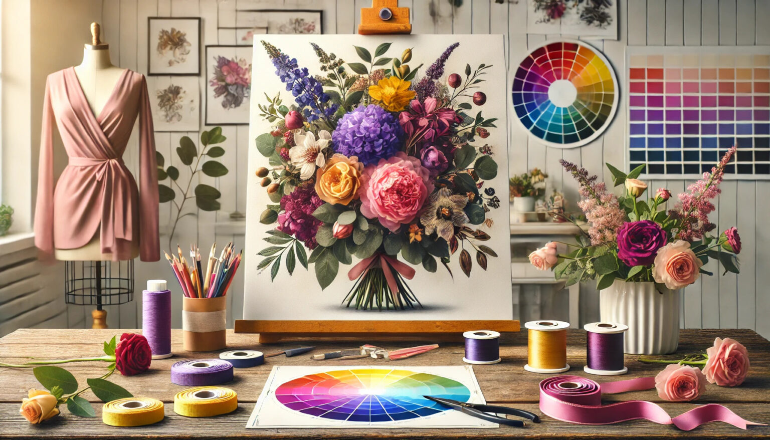 How to Apply Color Harmonies in Floral Arrangements for Beautiful ...