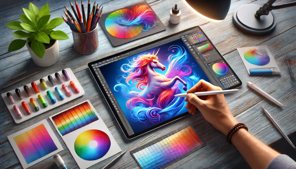 How to Blend Colors Seamlessly in Digital Illustrations for Stunning ...