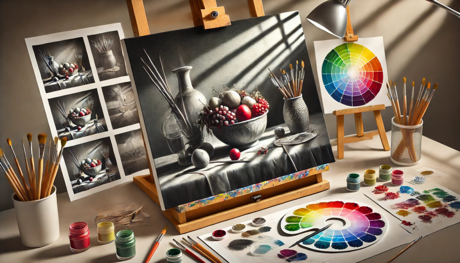 How to Paint Realistic Shadows and Highlights Using Color Theory ...